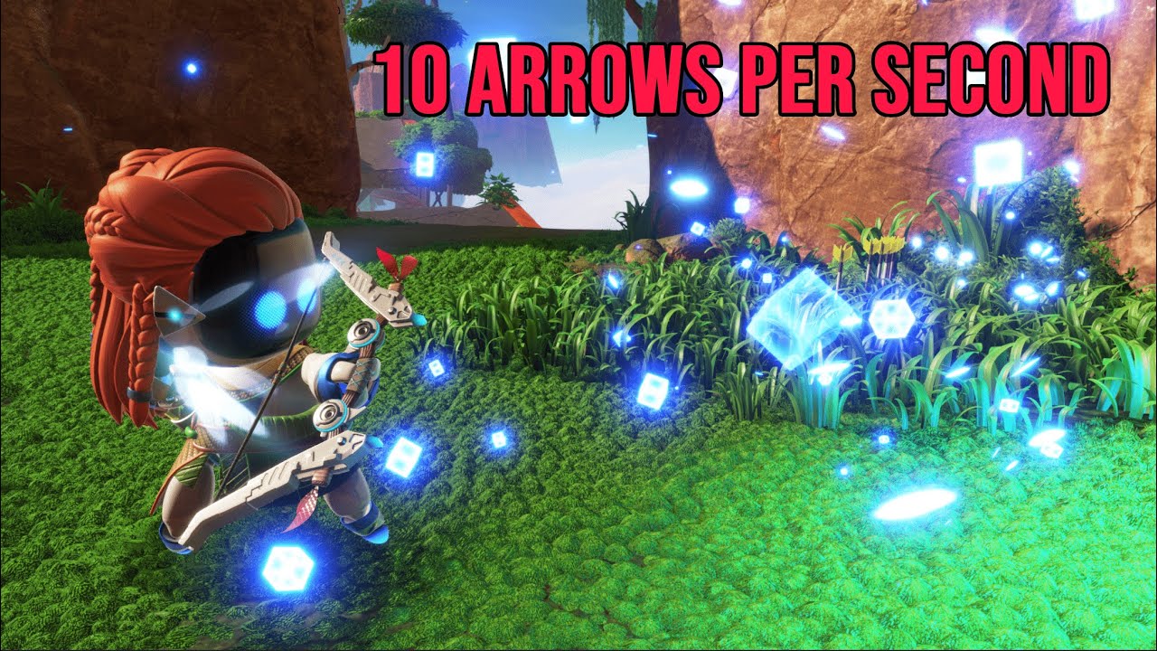 This Bow can shoot as fast as you tap | Astro Bot - YouTube