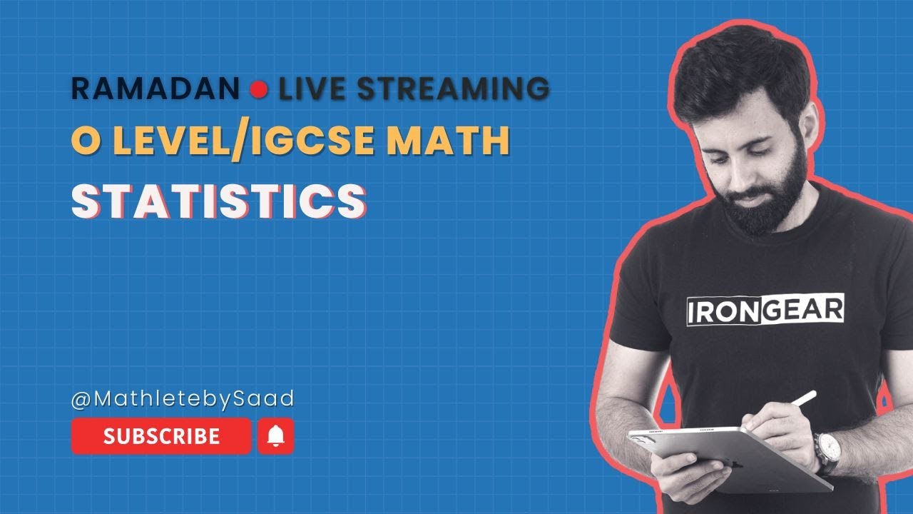 IGCSE/O LEVEL Maths - Statistics (Concepts and Past Papers) - Part 1 ...