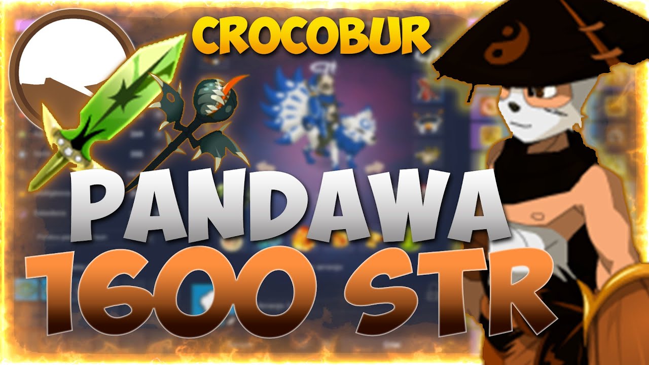 [DOFUS] PVP 1X1: PANDA 1600 STR CROCOBUR (CHEAT MODE) - YouTube