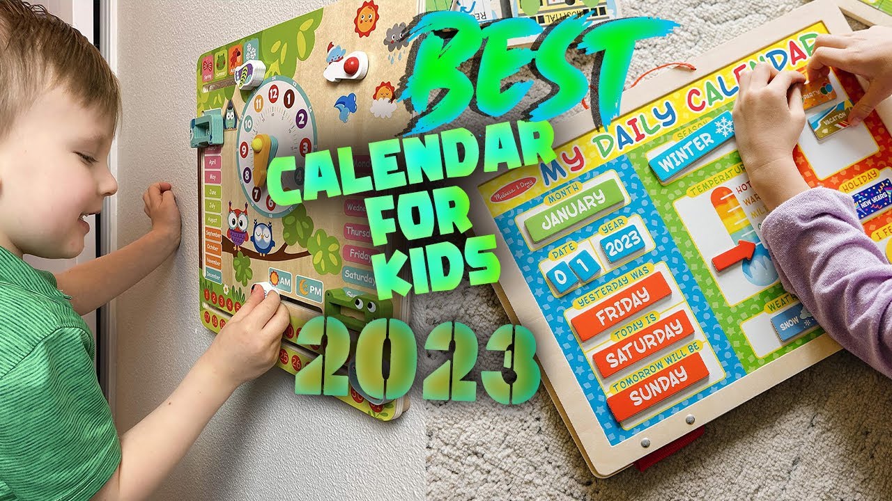 Top 5 Best Calendar for Kids of 2023 - YouTube