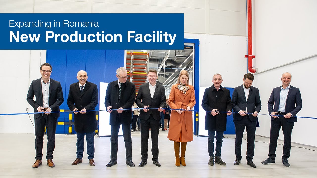 Hirschmann Automotive Expands Its Plant in Romania - YouTube