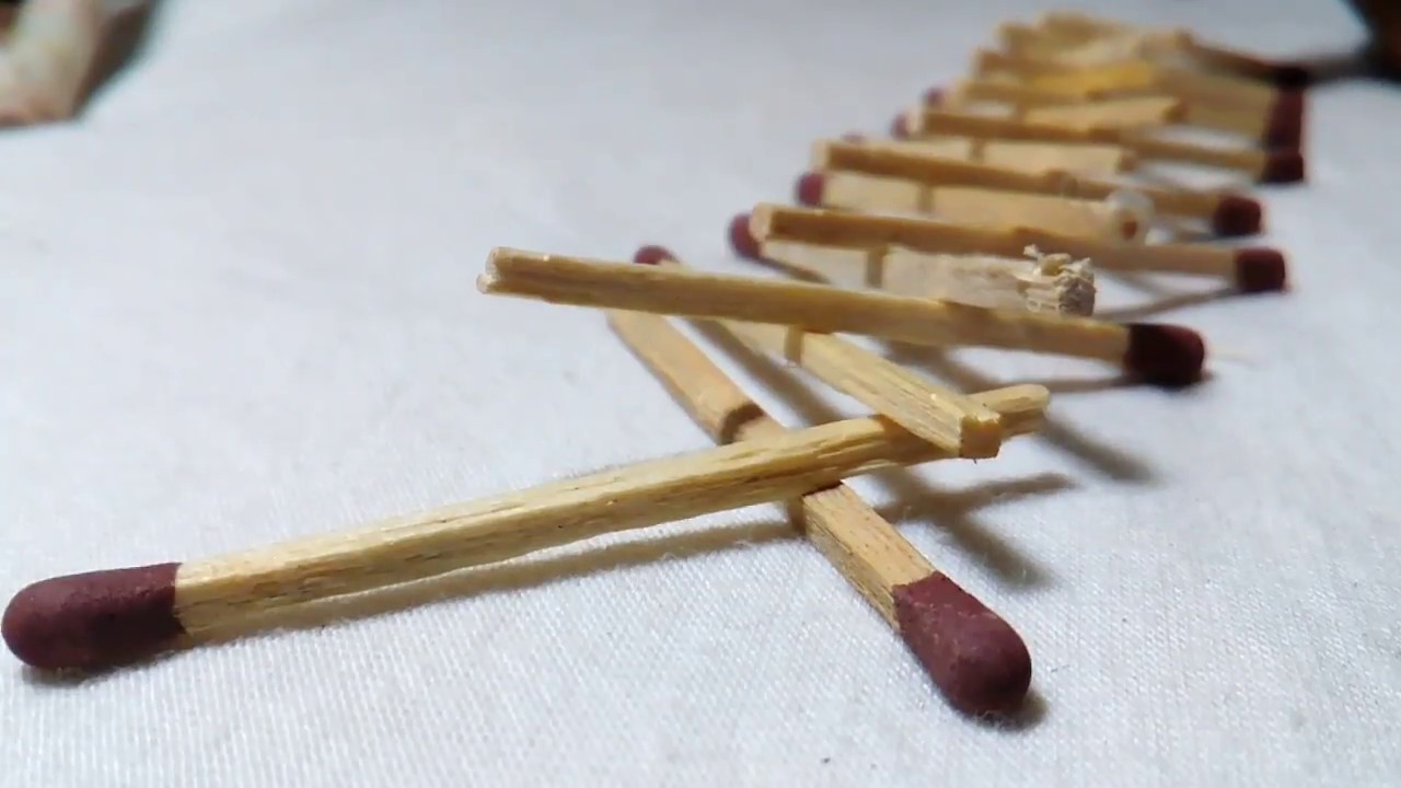 Fun Tricks Matches:Magic experiment Science - YouTube