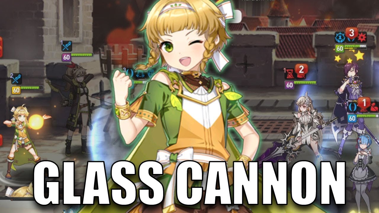 Glass Cannon Guider Aither After Buff - Epic Seven - YouTube