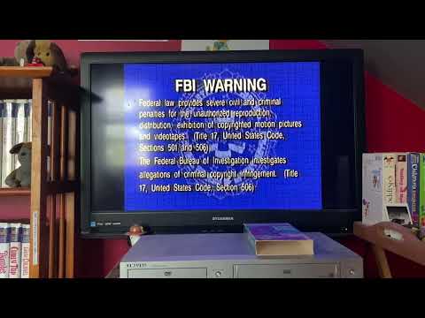 Opening To Barney Goes To School 1996 VHS