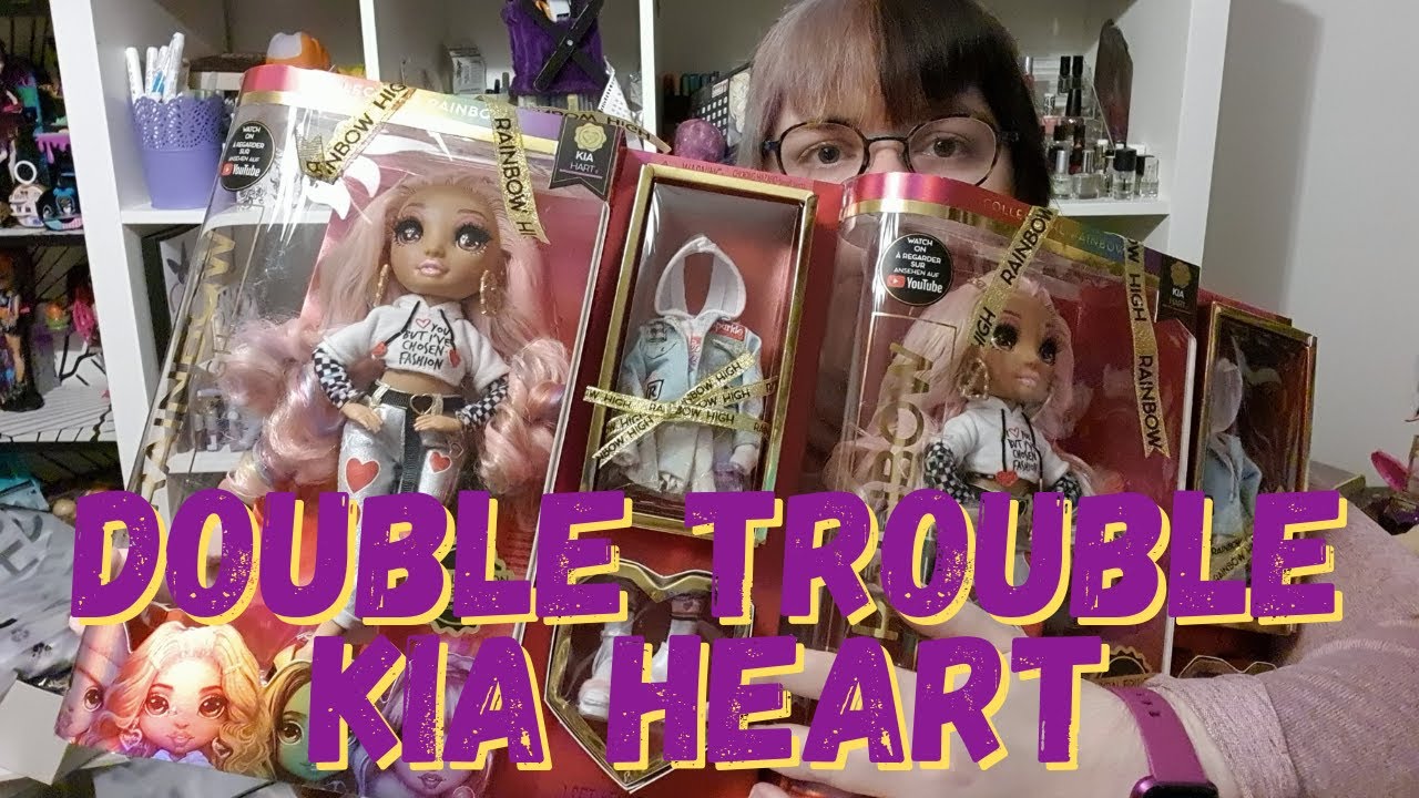 Double Trouble? | Rainbow High Kia Heart Unboxing and Review - YouTube