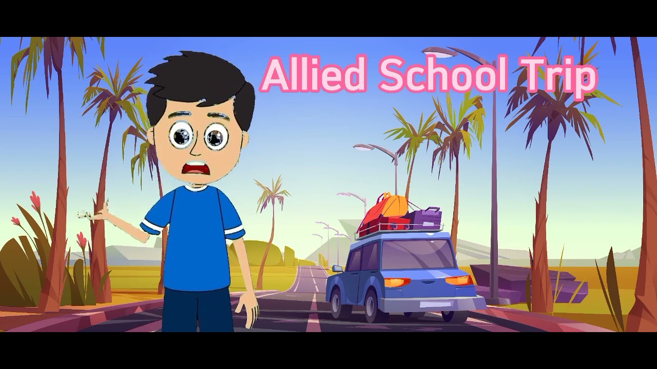 Without Trip Sadness in Students || animated cartoon || Adab Sitaray ...