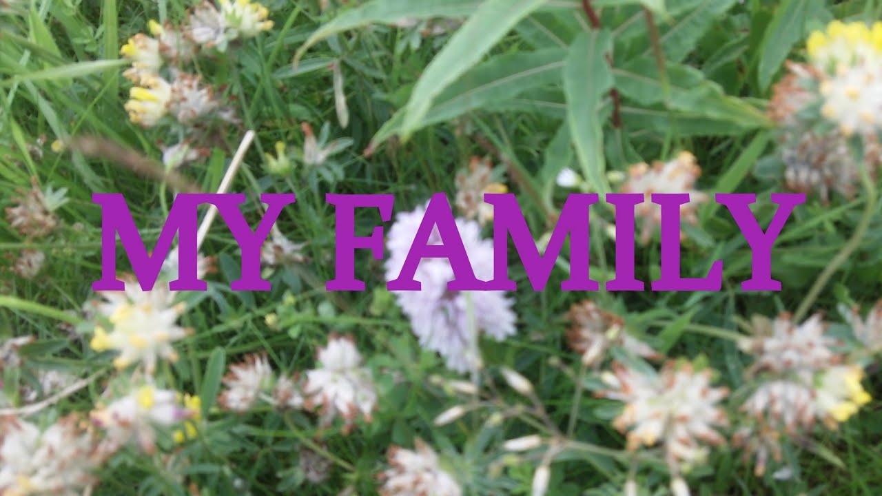 Sizzling September - Day 9 - My family - YouTube