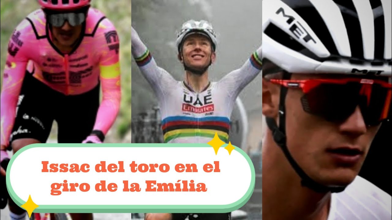 ISSAC DEl toro en el giro de la Emília - YouTube