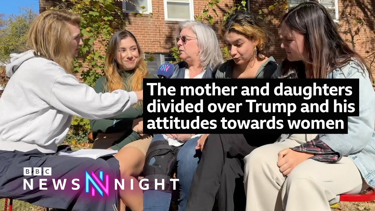 The mother and daughters divided over Trump and his attitudes towards ...