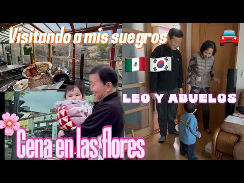 🇲🇽🇰🇷Why we visited my in-laws 🚘 Frequent Customer Dinner at Las Flores 🌸Rest areas