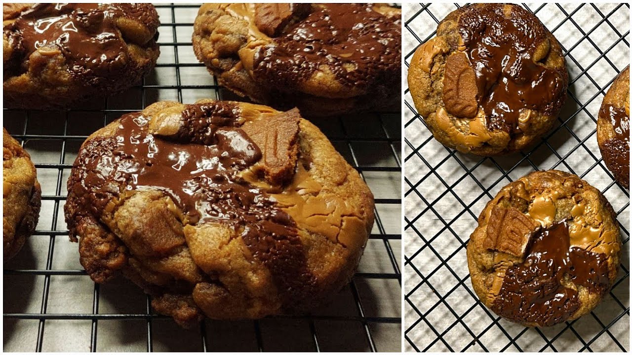 I made Brown Butter Biscoff Chocolate Chip Cookies from ...