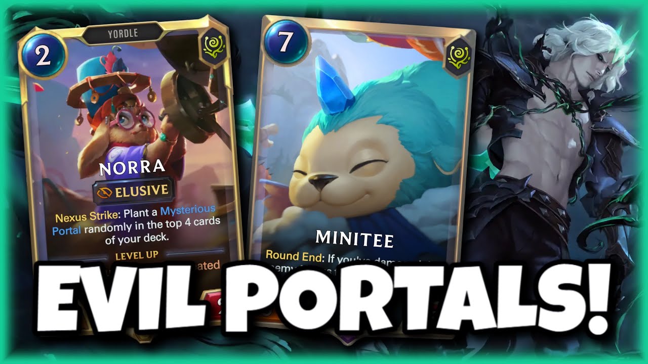 Dominate With Portals Supported By Shadow Isles! | Legends of Runeterra ...