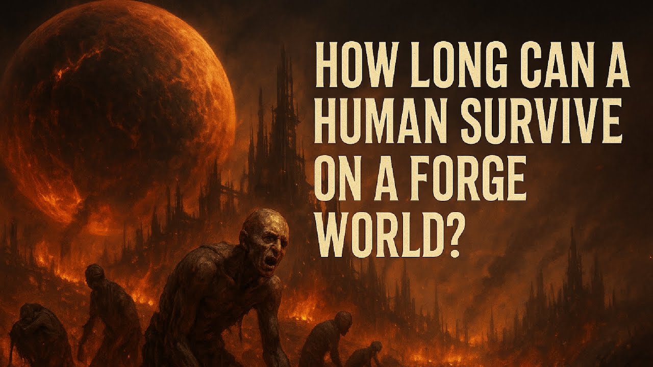 Life on a Forge World: How Long Can a Human Survive There | Warhammer ...