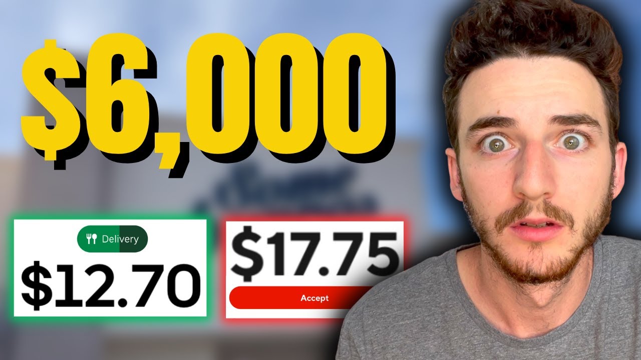 $6,000/Month With DoorDash & Uber Eats (March 31st) - YouTube