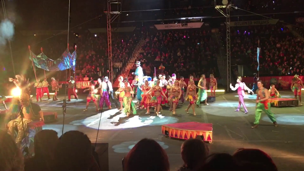ringling bros and barnum bailey circus Atlanta 2016 - YouTube
