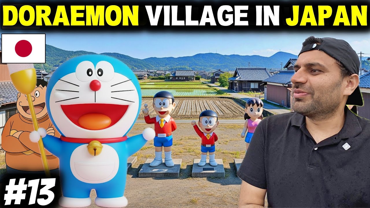 Real Life DORAEMON Village in Japan| Doraemon Park & Museum - YouTube