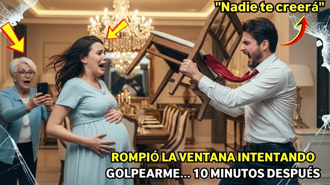 Esposo Cruel lanza una Silla a su Esposa Embarazada LOS VECINOS ...