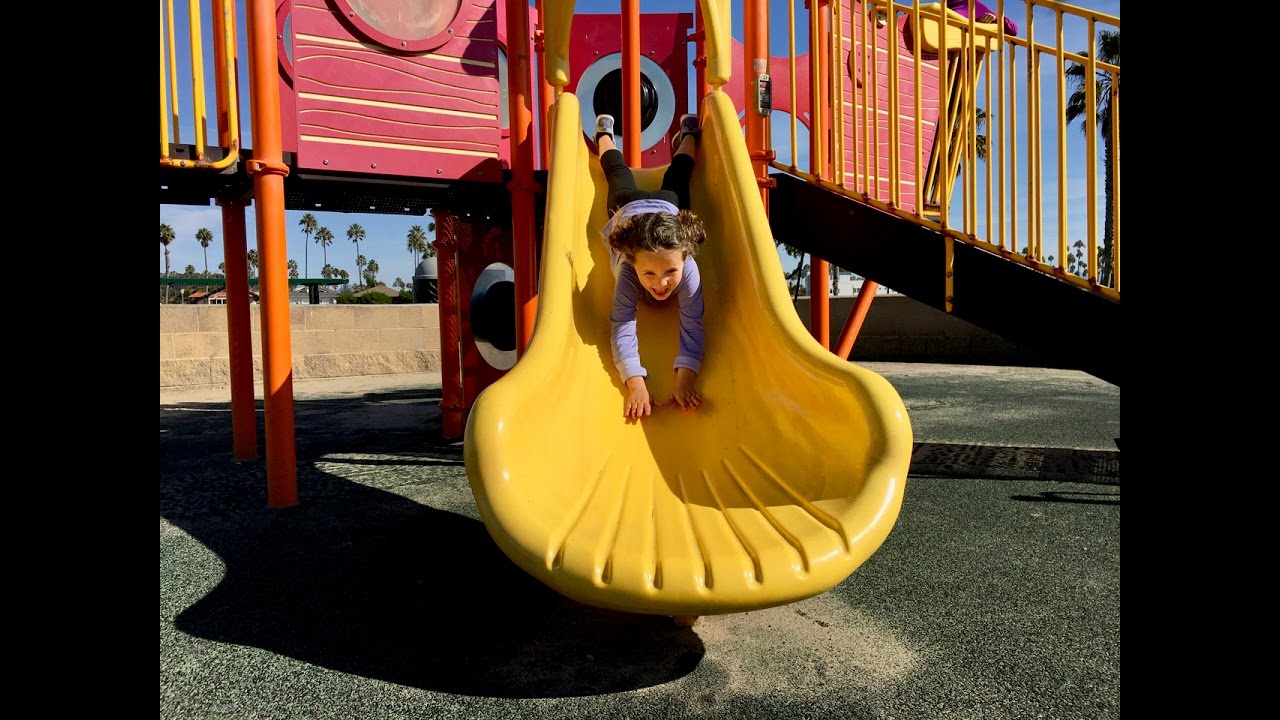 Learn English Words! Playground at the Beach with Sign Post Kids! - YouTube
