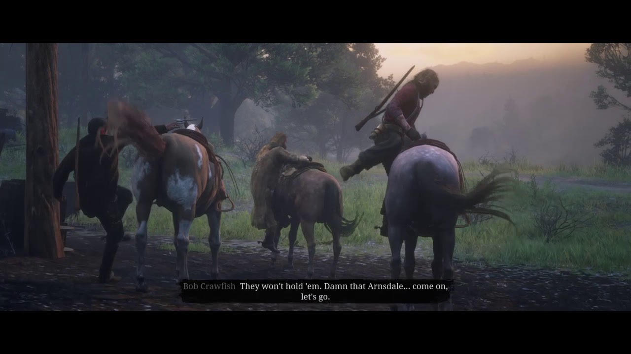 Red Dead Redemption 2 online story mission 2 right side of the tracks ...