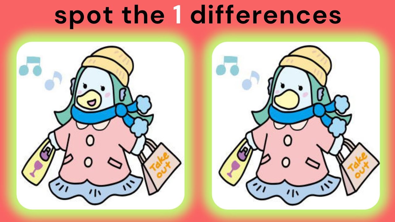 【Find the Difference】 Spot the differences in similar picture puzzles ...