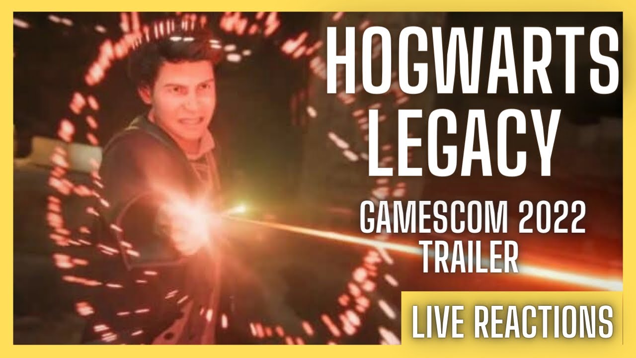 Hogwarts Legacy GamesCom 2022 Trailer - REACTIONS - YouTube