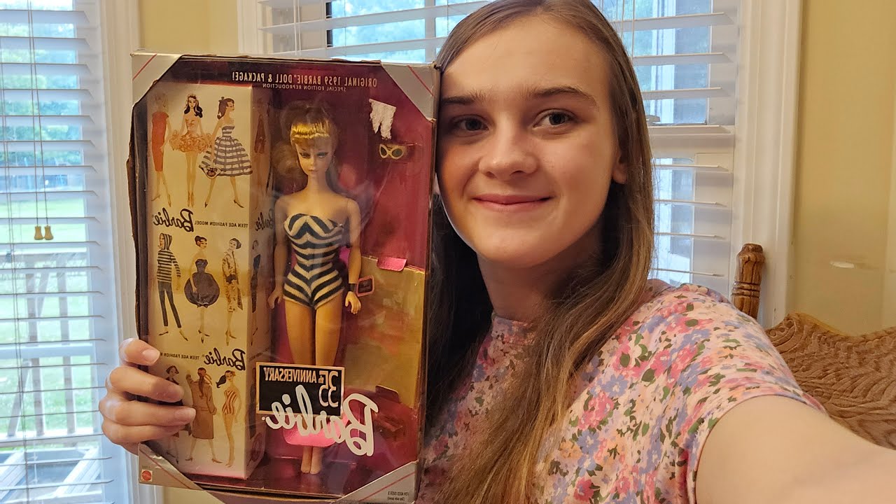 Let's Unbox A Reproduction Barbie Like The Number 1 Barbie! - YouTube