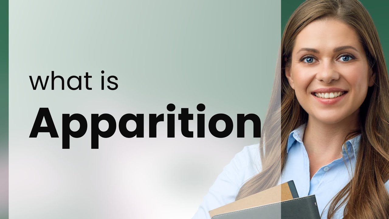 Apparition • APPARITION definition - YouTube