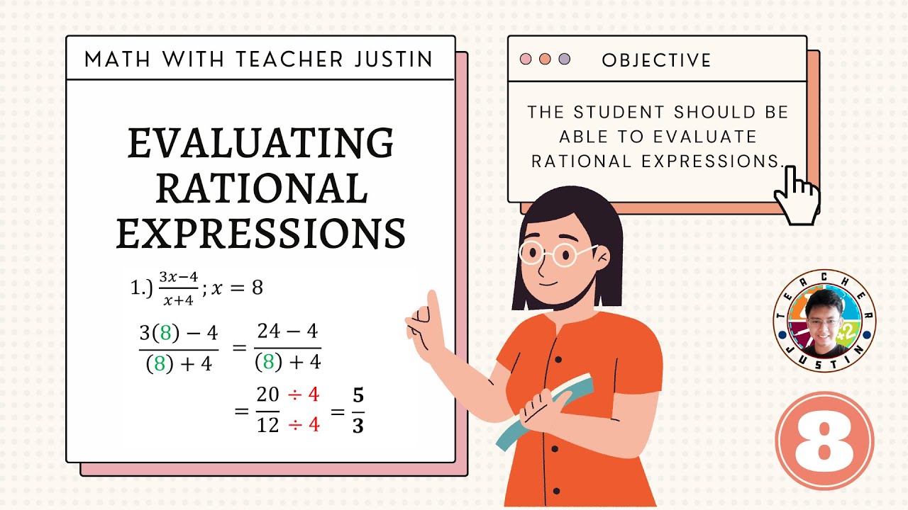 Evaluating Rational Expressions [Example 1-5] - YouTube