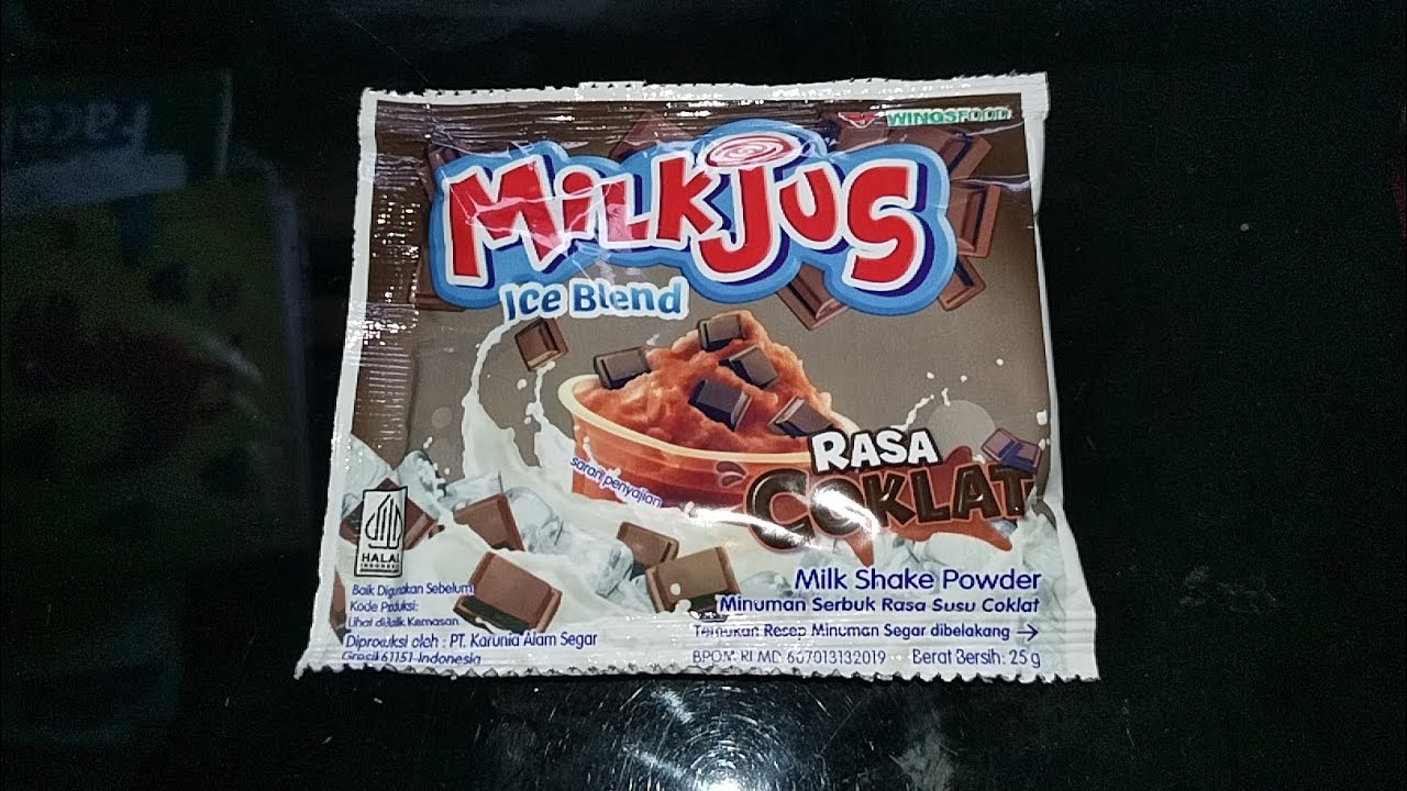 Review Produk #2613 : Milk Jus Rasa Coklat - YouTube