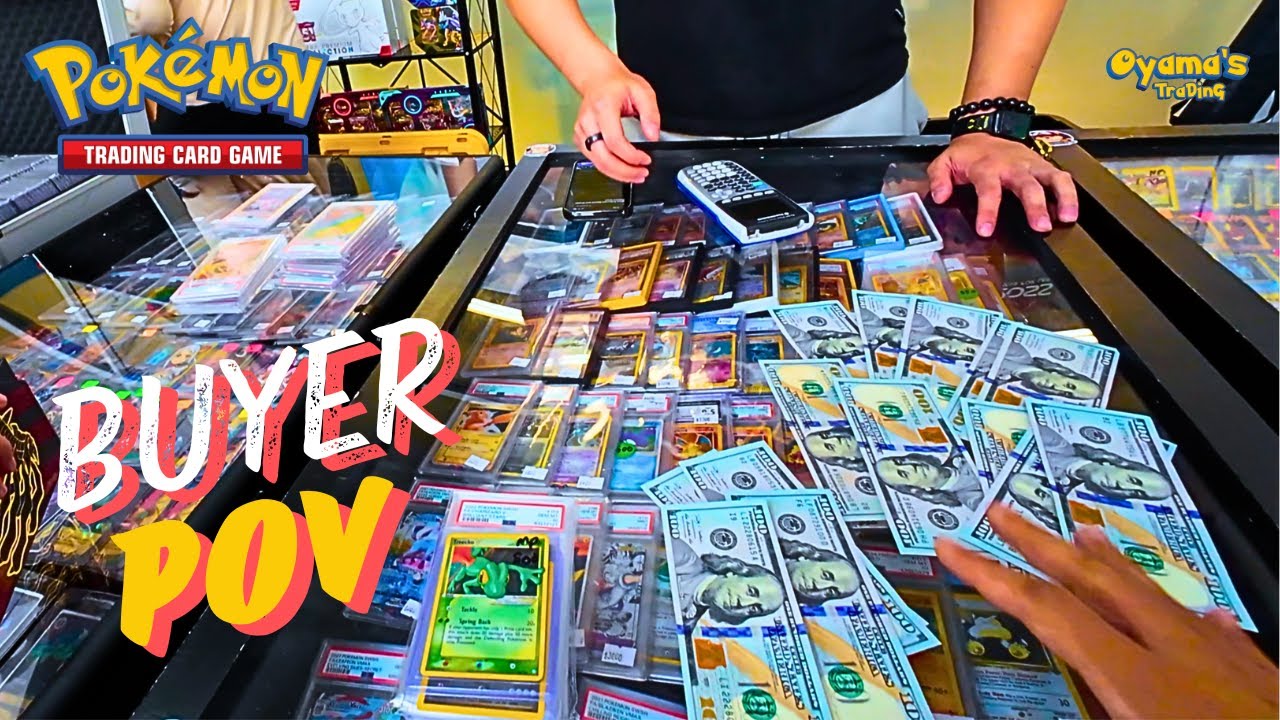 LITERALLY RAN OUT OF CASH | Silicon Valley Trade Card Show | #pokemon # ...