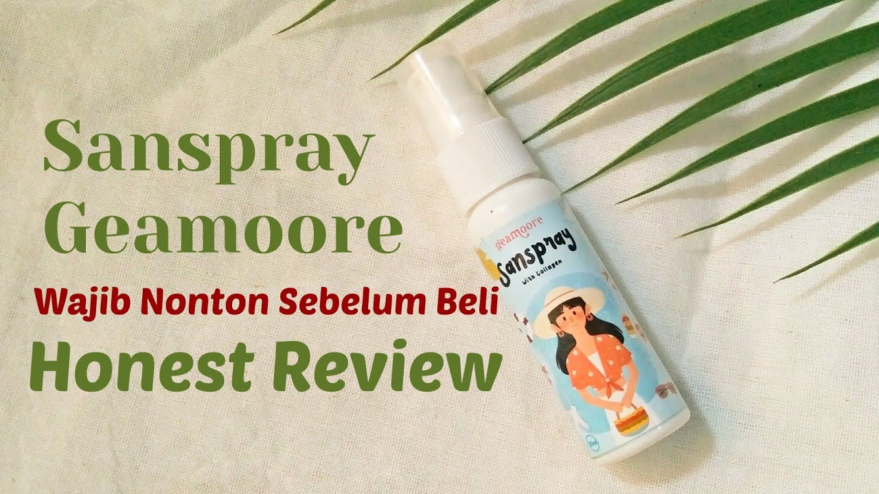 Sunscreen Spray Review // Geamoore Sunscreen Spray For Face and Body ...