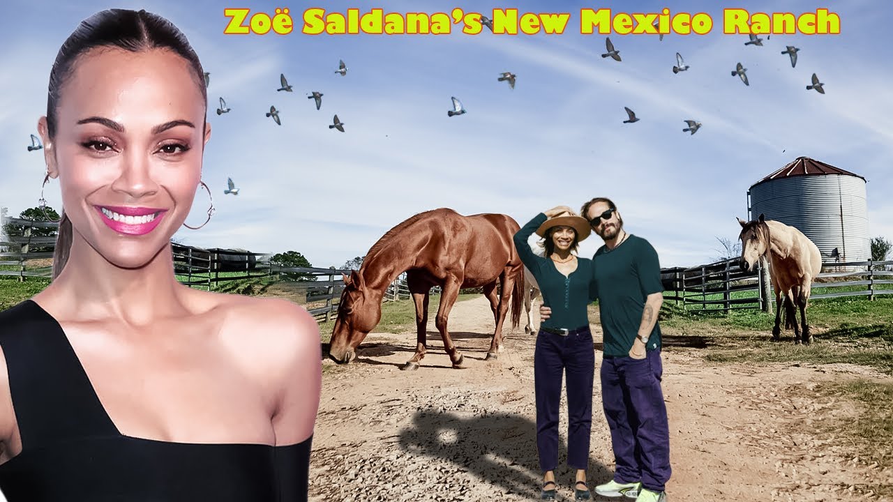 Zoë Saldana’s New Mexico Ranch – A Sci-Fi Queen’s Balance of Stardom ...