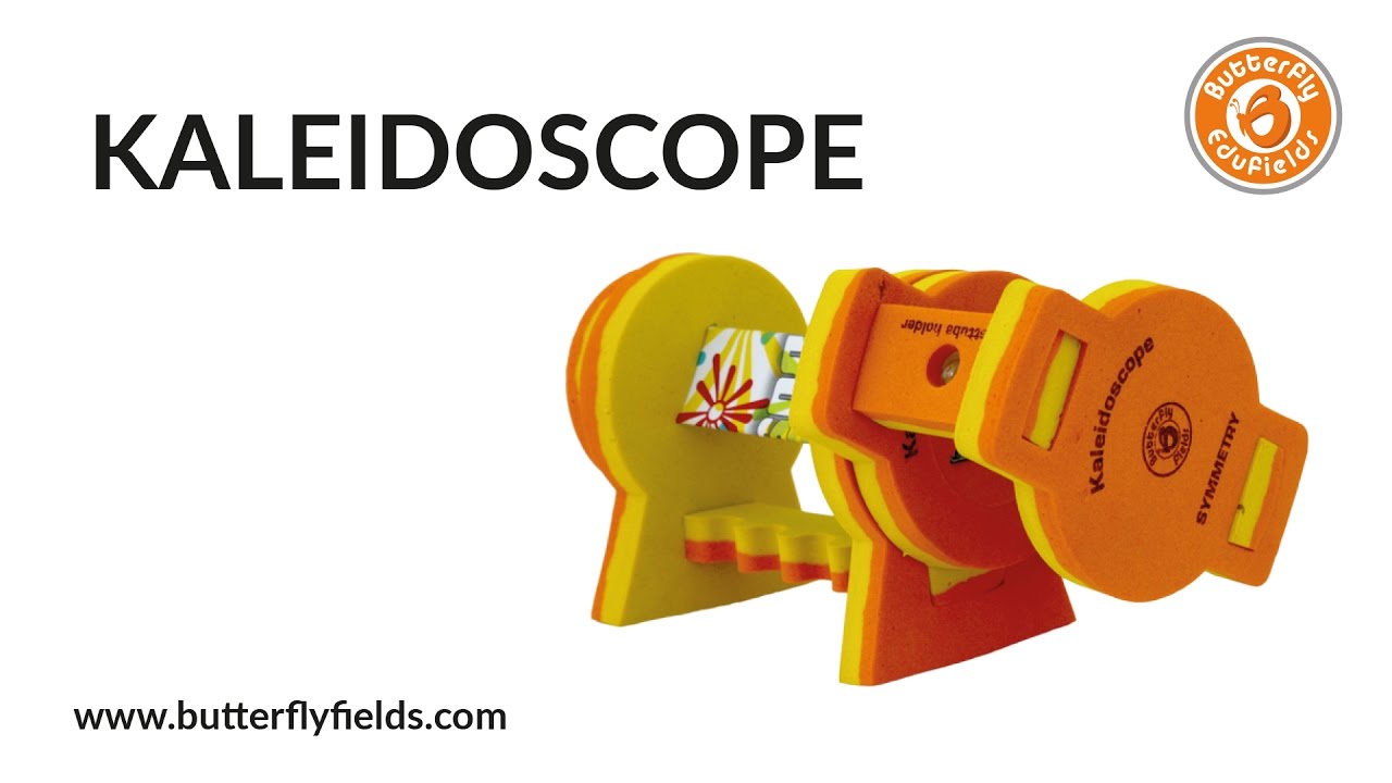 Build your Own Kaleidoscope | Science Projects | Butterfly Fields - YouTube