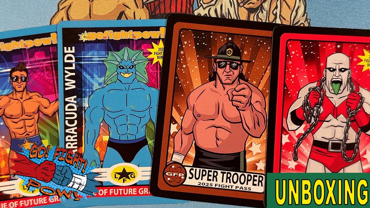 Unboxing new Go.FIght.POW! Fight Pass Cards & a SURPRISE! #gaming # ...