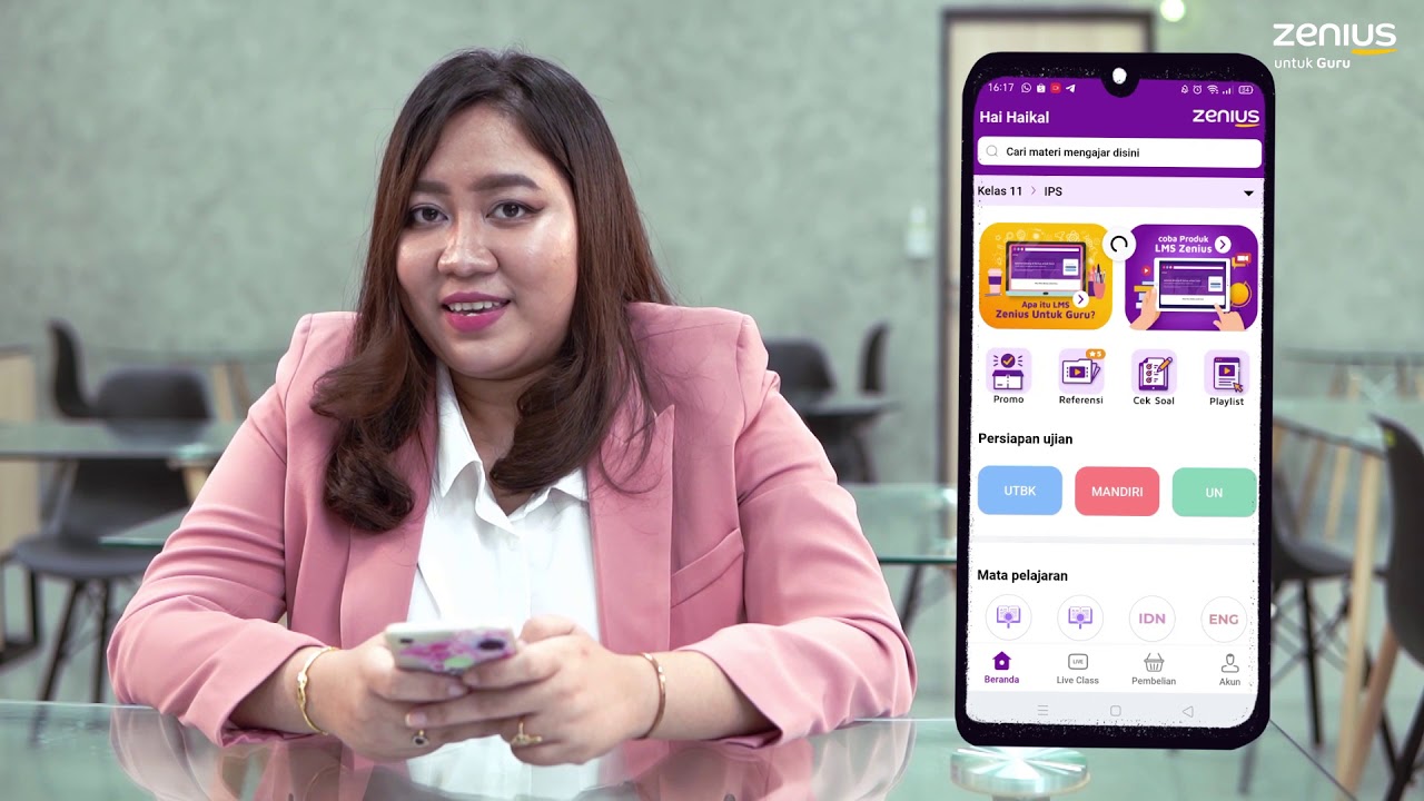 Tutorial Penggunaan Aplikasi Zenius - YouTube
