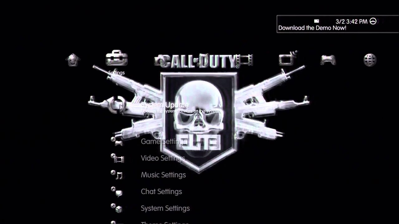 PS3 COD ELITE Animated v2 - YouTube
