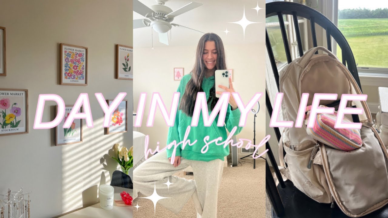 REALISTIC DAY IN MY LIFE | junior in high school ⭐️ - YouTube