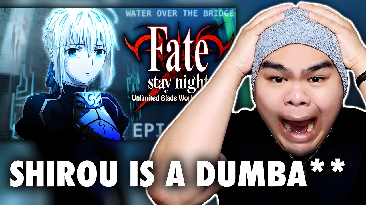 NEW FATE FAN REACTS to Fate/Stay Night UBW Abridged - Ep7: Water Over ...