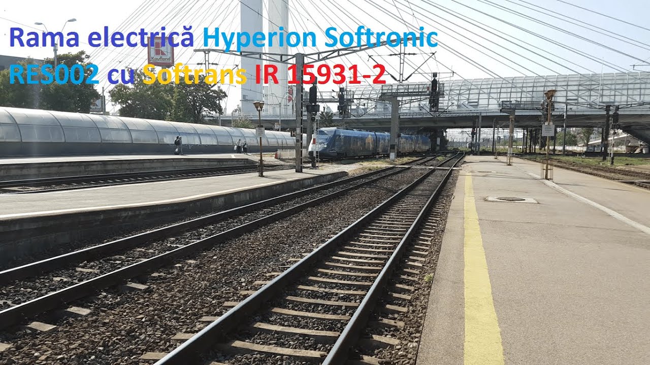 Tren Hyperion Res002 Softronic cu IR 15931-2 al Softrans de la Brașov ...