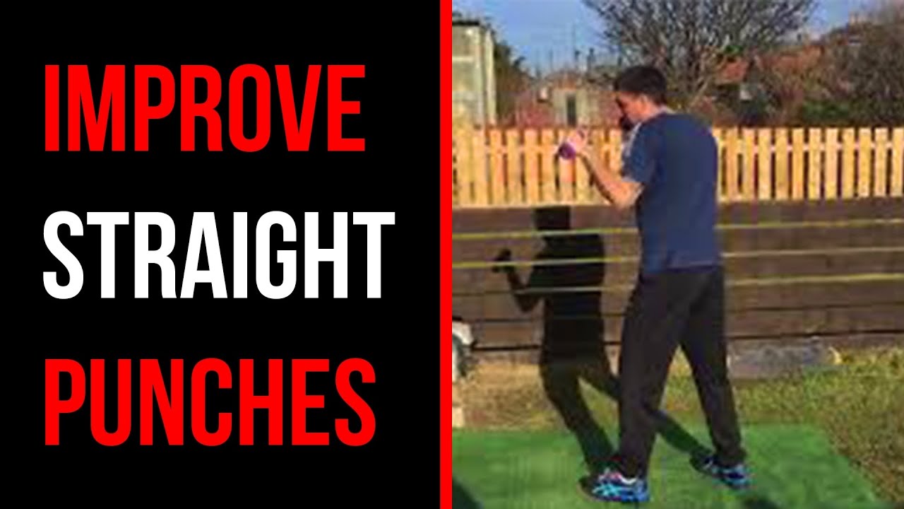 How to IMPROVE straight punching technique using this Olympic Boxing ...