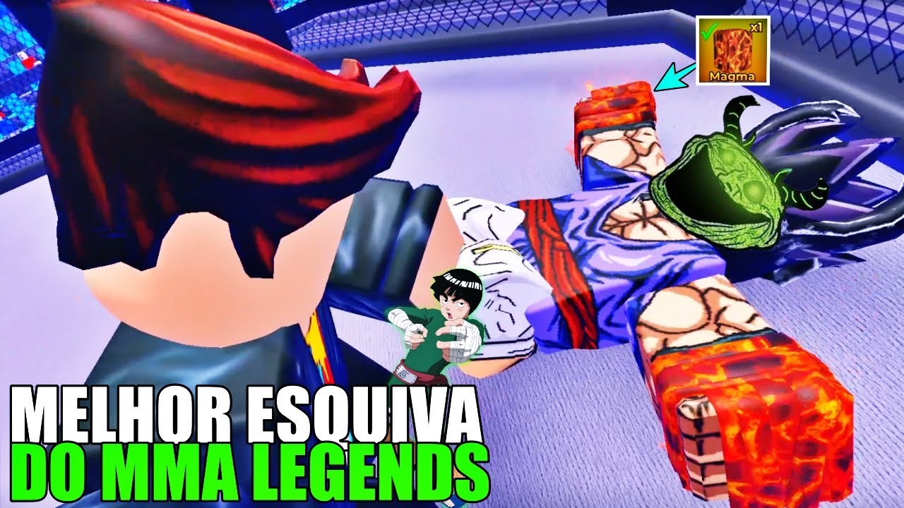 MELHOR ESQUIVA DO MMA LEGENDS!! ESTILO MAIS RAPIDO DO JOGO!! ESTILO DO ...