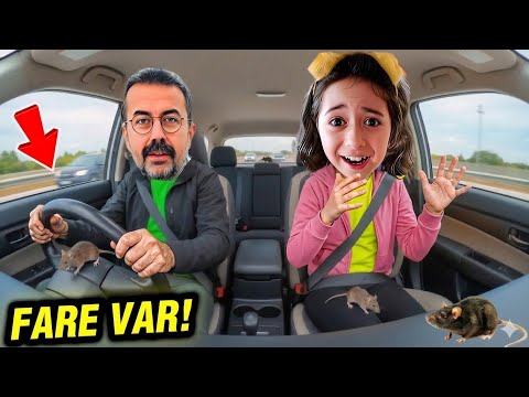 EYVAH ARABAYA FARE GİRMİŞ ESMA ÇOK KORKTU! BABAM KAÇTI @esmaoyuntv 