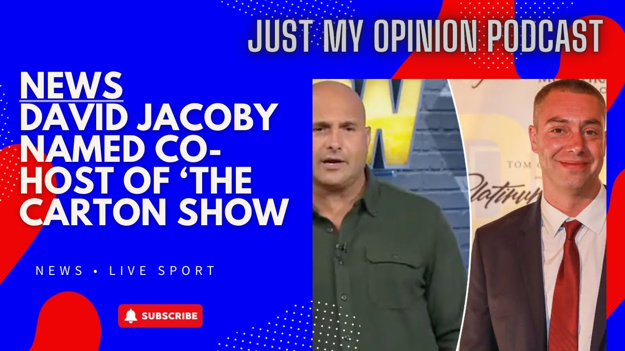 David Jacoby joining Craig Carton’s FS1 show as new co-host - YouTube