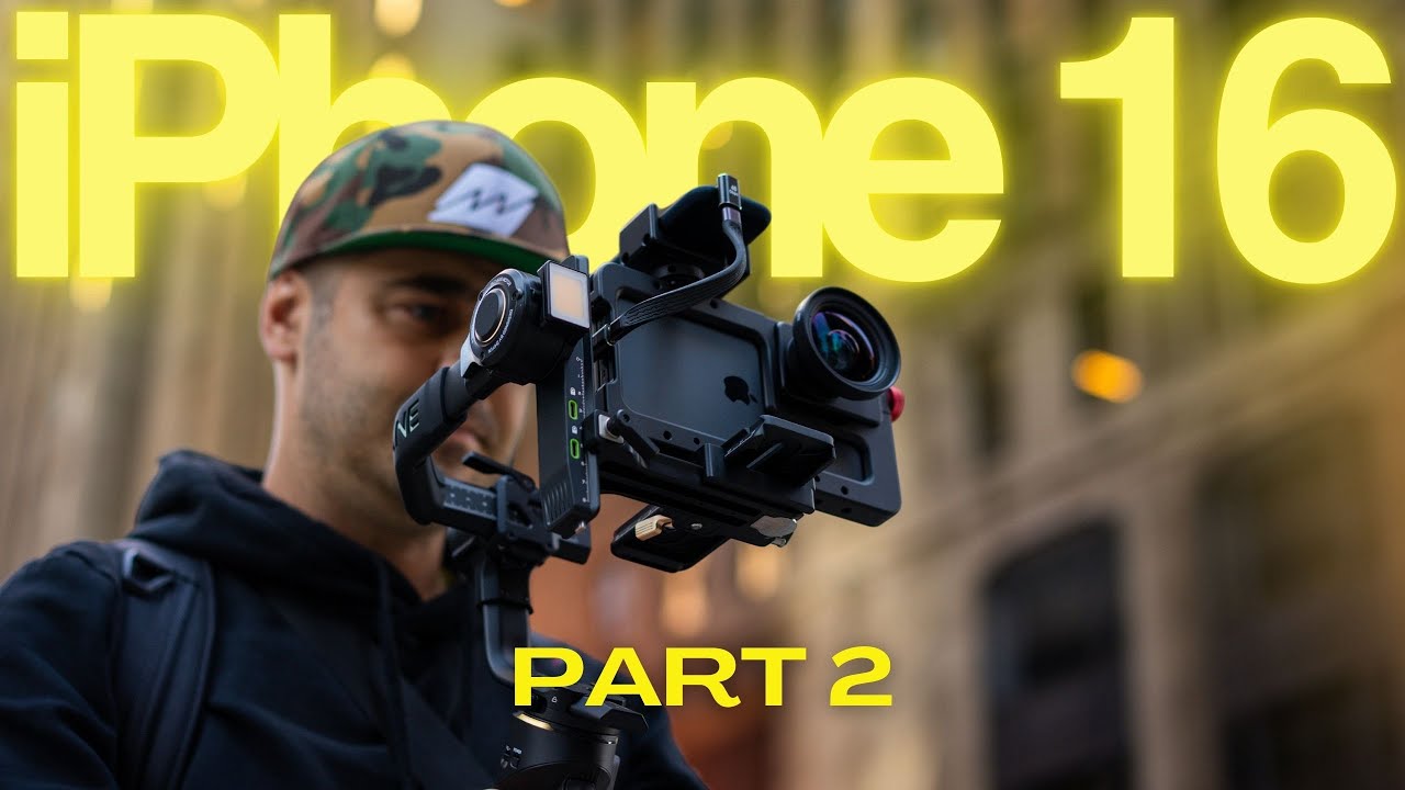 iPhone 16 Pro & 16 Pro Max with Beastgrip Rigs and Lenses. Part 2 - YouTube
