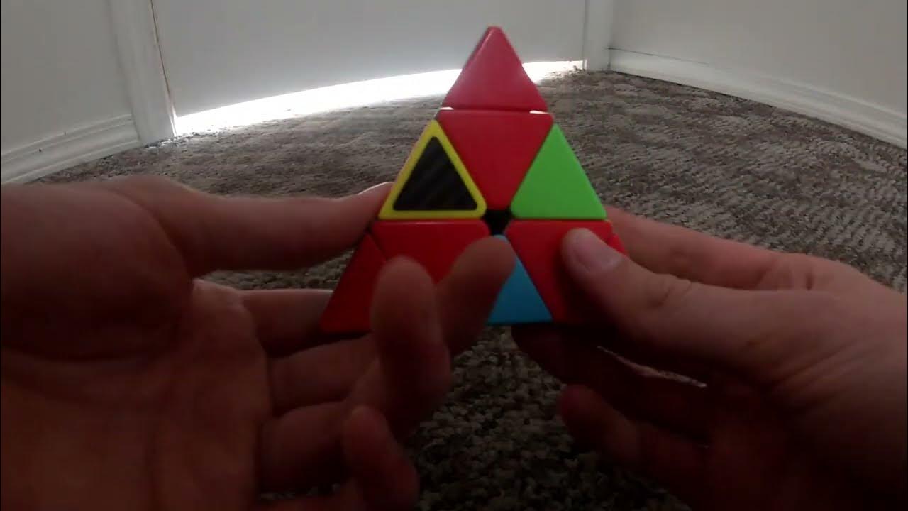 How to Solve a PYRAMINX for Beginners [Step by Step Tutorial] - YouTube