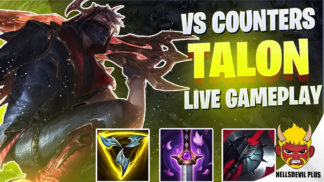 Talon Into Full Counters! - Wild Rift HellsDevil Plus Gameplay - YouTube