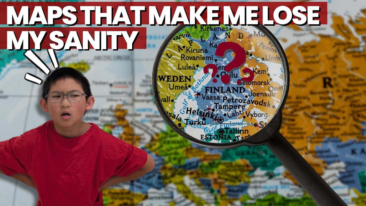 Maps that make me lose my sanity - YouTube