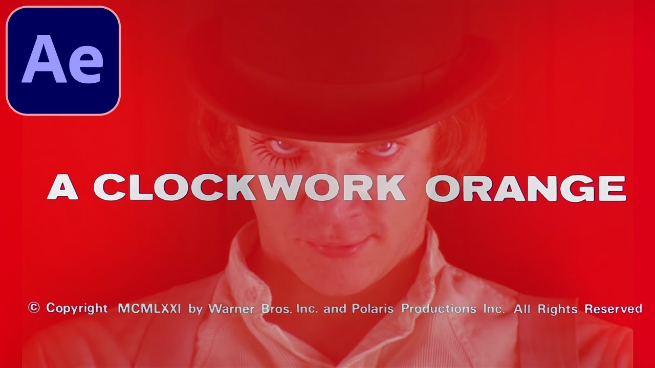 Adobe After Effects CC Tutorial: Old School Film Title Trick (Text ...