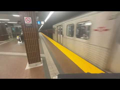 Riding the Ttc line 2 next 903A and than walk to McDonald/Walmart Date ...