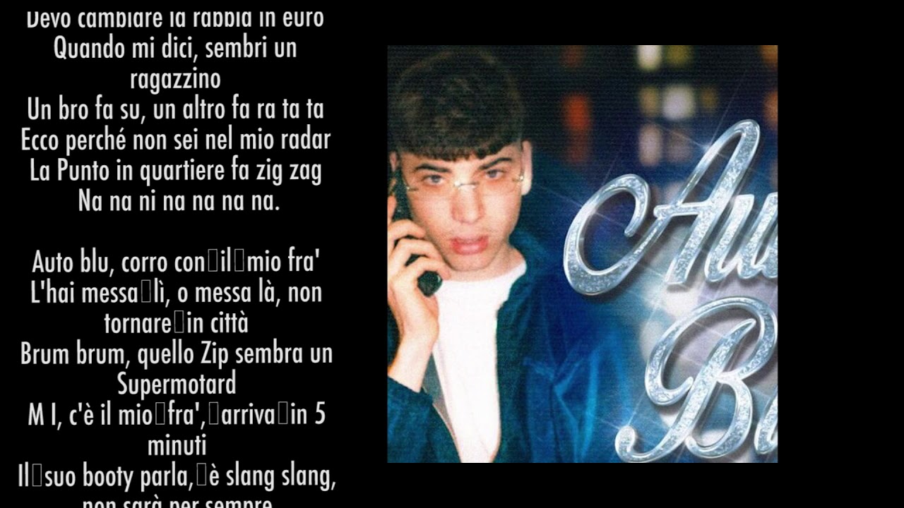 Auto Blu - Shiva feat Eiffel 65 | TESTO ITALIANO SIMULTANEO | Lyrics ...